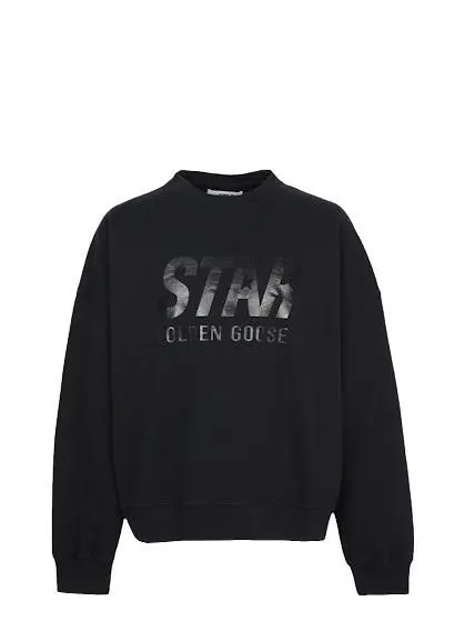 Golden Goose Logo Sweatshirt - Black