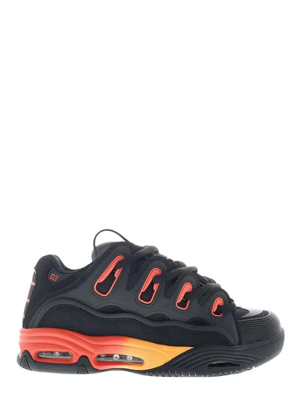 OSIRIS D3 2001 Sneakers - Black/red/orange