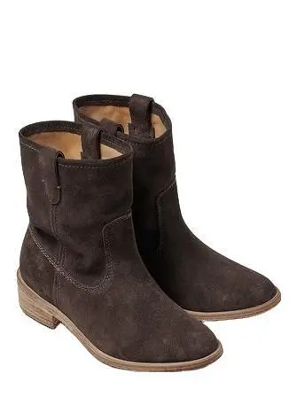Beek Grouse Slouchy Suede Boots - Denim