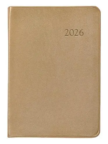 Gigi New York 2026 Daily Journal - Gold