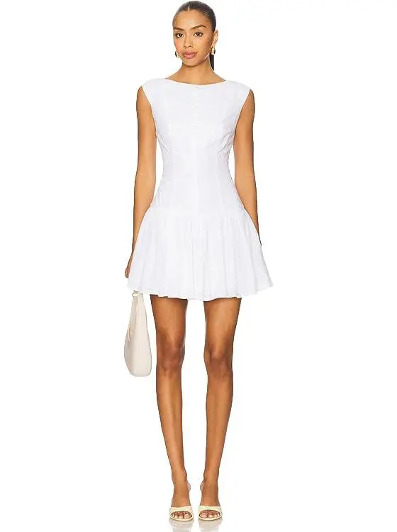 Majorelle Esmarie Mini Dress - White