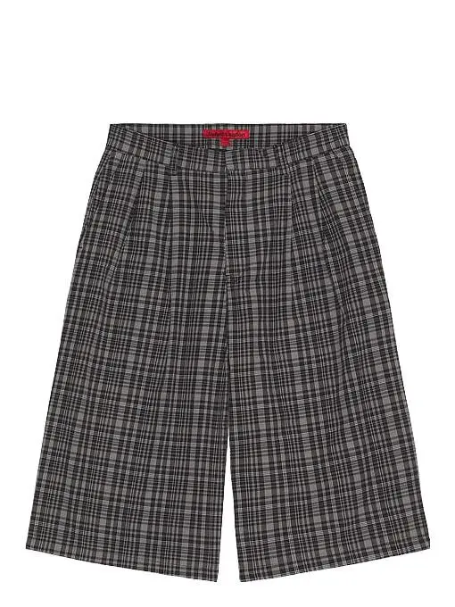 JADED LONDON Xl Goliath Shorts - Black Check