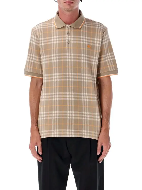 Burberry Polo Shirt - Beige