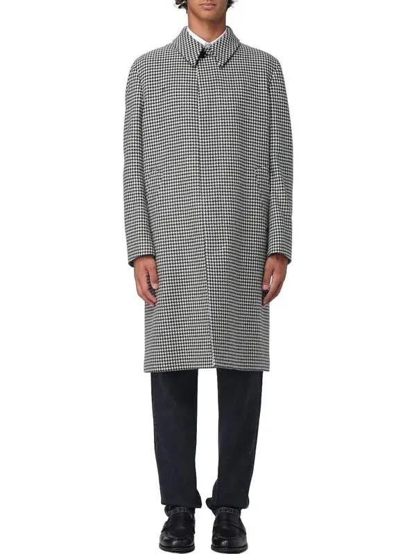 LARDINI Tailored Coat - Black