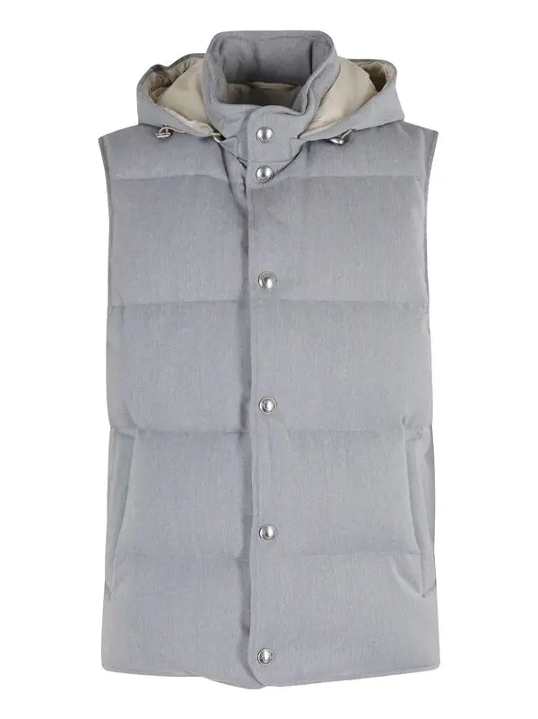 Eleventy Suit Vest - Denim