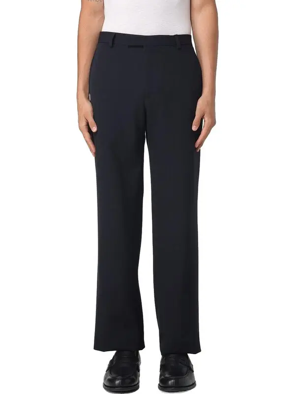 Valentino Garavani Wide Leg Trousers - Navy