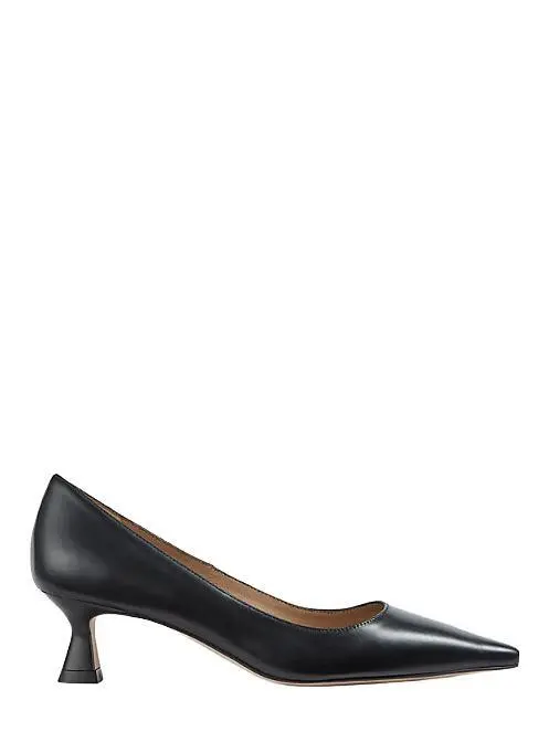 LK BENNETT Avalina Patent Leather Courts - Bla-black