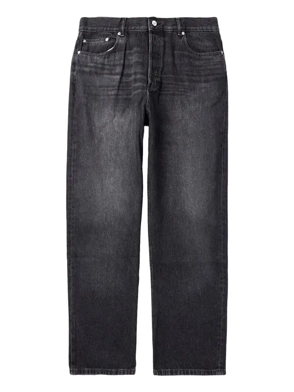A.p.c. Solal Straight-leg Jeans - Black