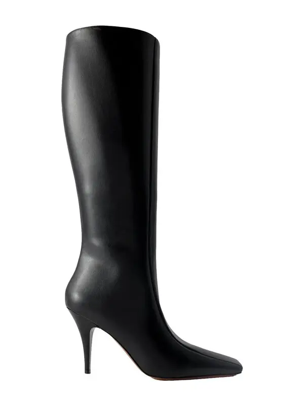 Stella McCartney Alter Mat Knee High Boots - Black