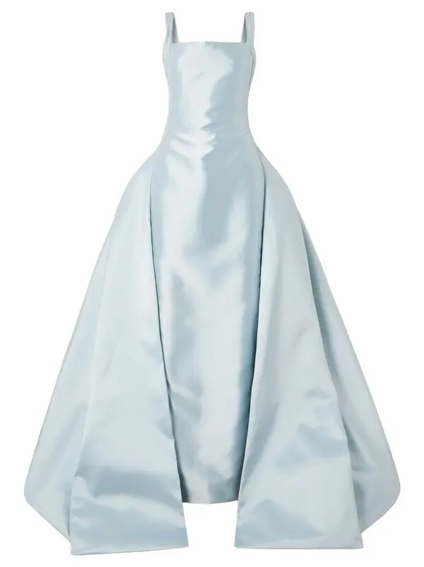 MARMAR HALIM Faille Gown - Blue
