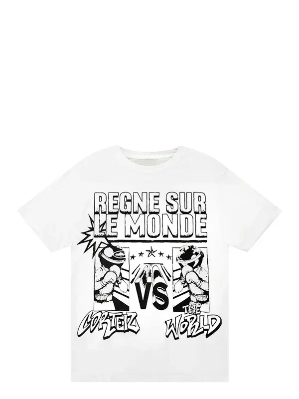 CORTEIZ Regne Sur Le Monde Tee - White