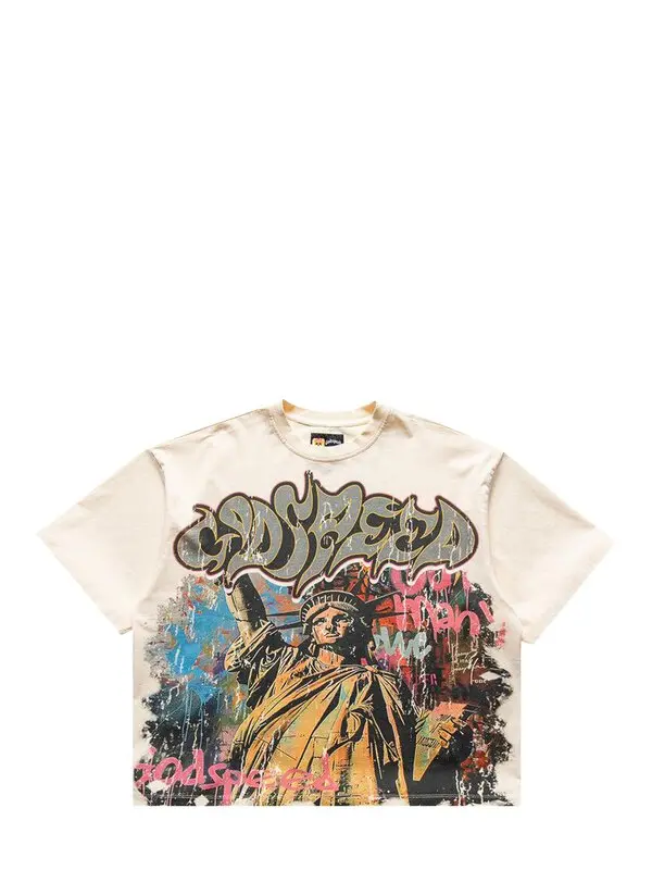 GODSPEED Vandal Tee - Cream