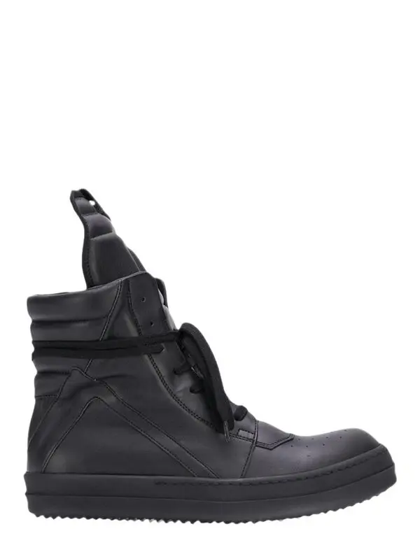 Rick Owens Geobasket High-top Sneakers - Black