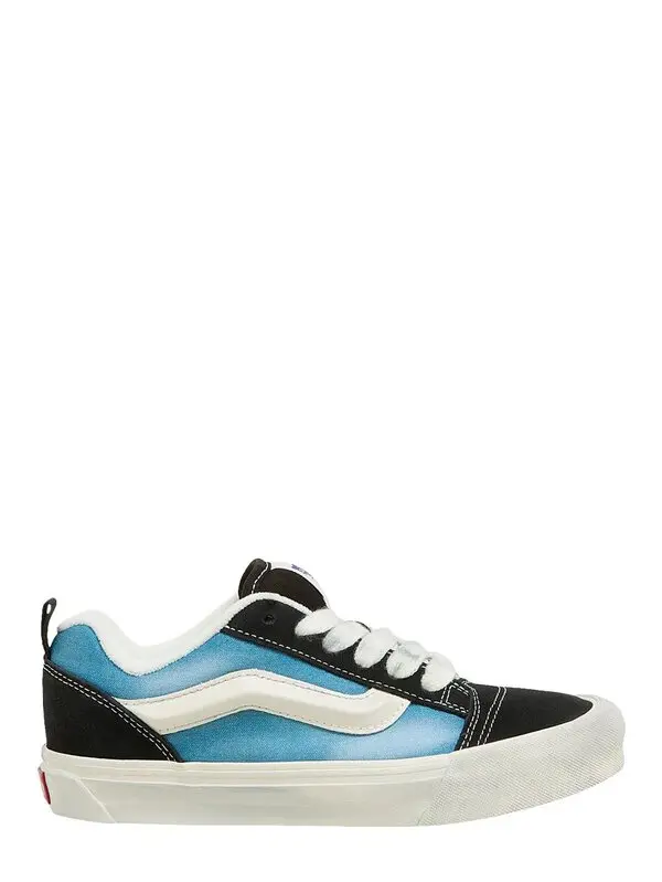 VANS Knu Skool Greased Wave Washed Sneakers - Blue