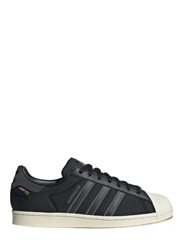 Adidas Superstar Carbon Gum Cordura High Top Sneakers - Black