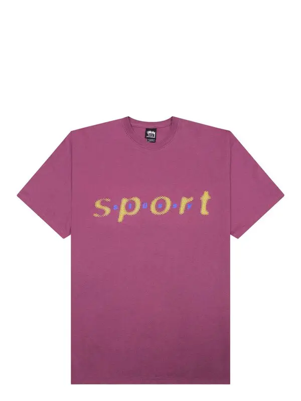 StÜssy Dot Sport Tee - Purple