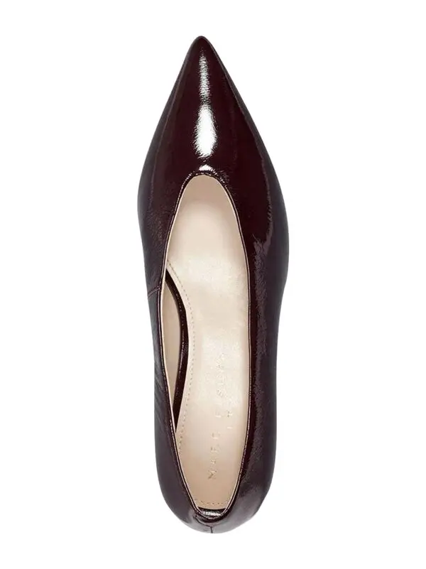 Marc Fisher Cecile Leather Pumps - Red