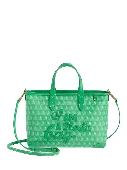 ANYA HINDMARCH X-small I Am A Plastic Bag Tote - Aloe Vera