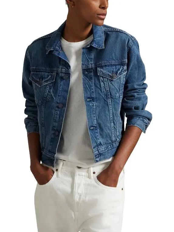 Ralph Lauren Denim Trucker Jacket - Meuse Wash