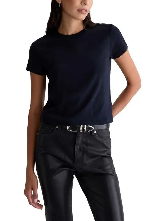 Ag Sadie Crop T-shirt - Deep Trenches