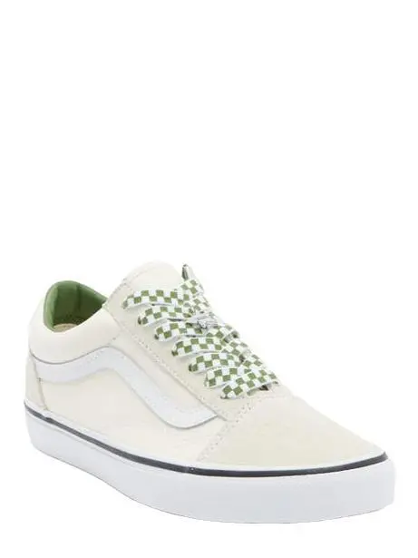 VANS Old Skool Sneaker - Marshmallow/green