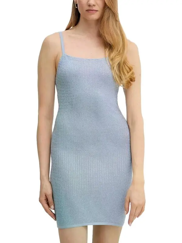 Guess Khloe Embellished Dress - Blue