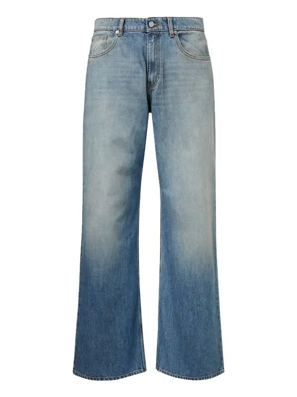 ERL Mid-rise Straight Jeans - Blue