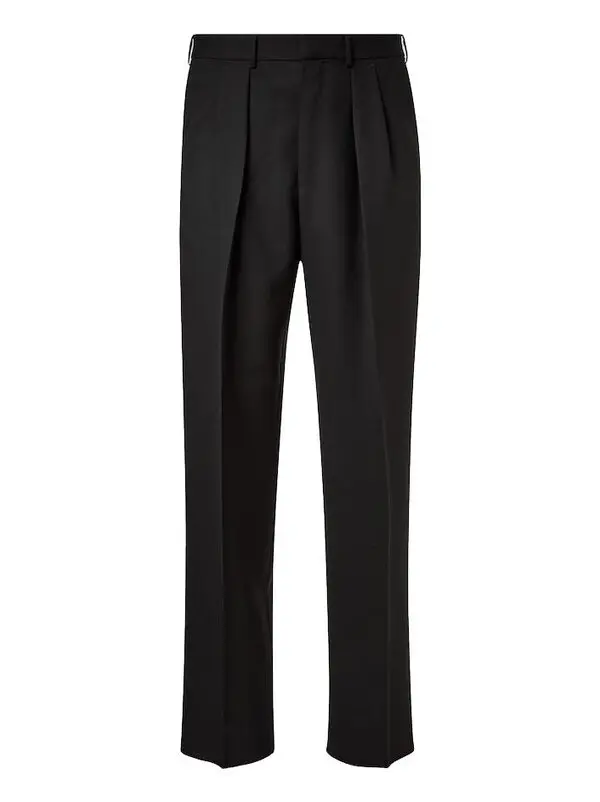 TOM FORD Tailored Wool Suit Pants - Black