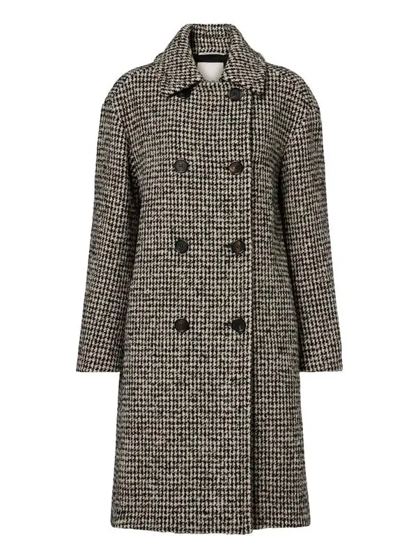 Max Mara Alessia Double-breasted Coat - Black