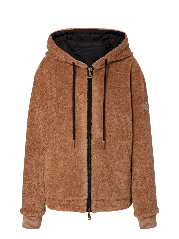 Moncler Reversible Hoodie - Brown