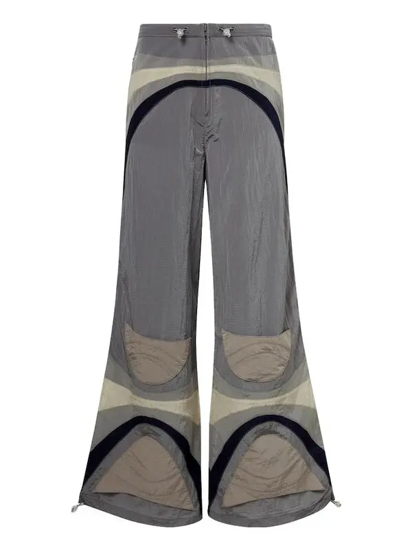 ERL Technical Flared Pants - Grey