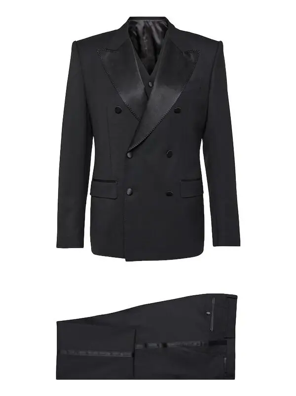 Dolce & Gabbana Wool-blend Suit - Black