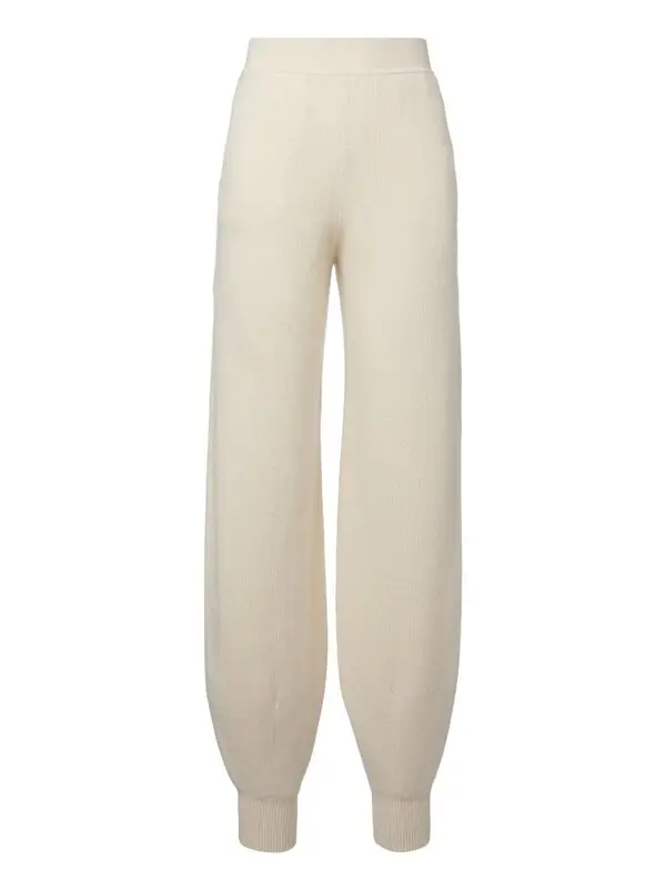 Loro Piana Mersey Cashmere Sweatpants - White