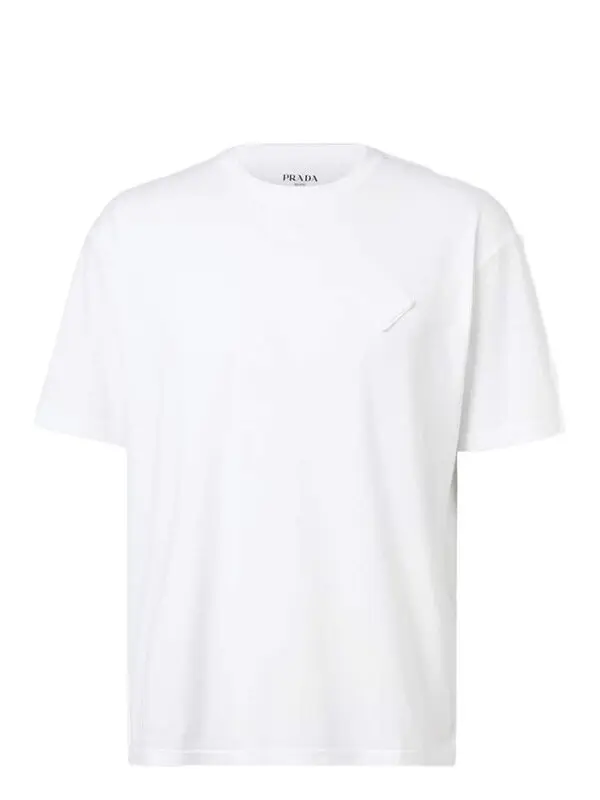 Prada Cotton Jersey T-shirt - White