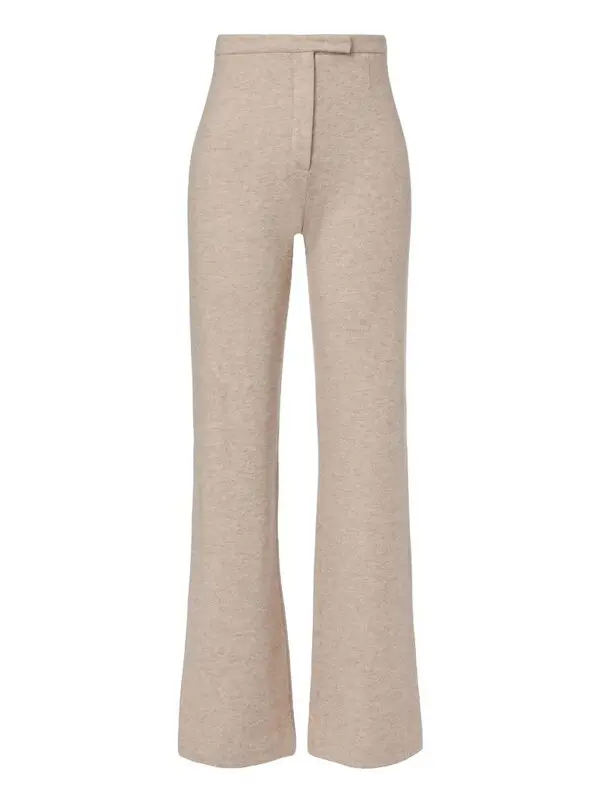 Loro Piana Cashmere-blend Straight Pants - Beige