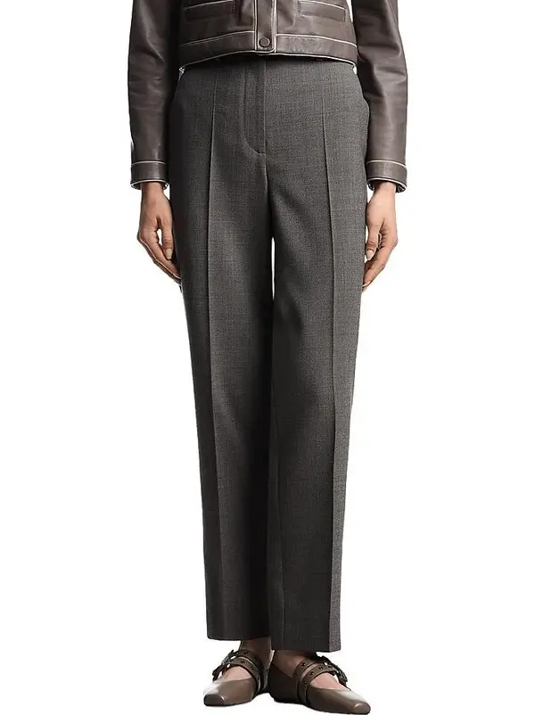 Emporio Armani Wool Trousers - Solid Medium