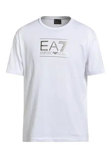 EA7 T-shirt Size Cotton - White