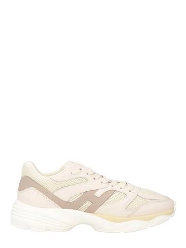 Hogan Sneakers Size Leather, Textile Fibers - Light Pink