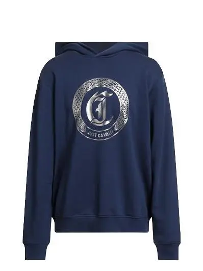 Just Cavalli Cotton Sweatshirt - Navy