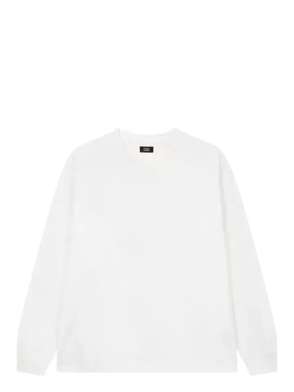 STUDIO TOMBOY Long-sleeve Oversized T-shirt - White