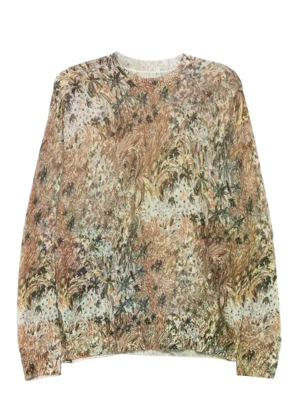JNBY Floral Print Jumper - Brown