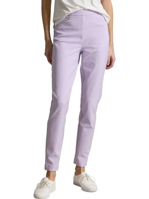 Ralph Lauren Stretch-twill Trousers - Lovely Lilac