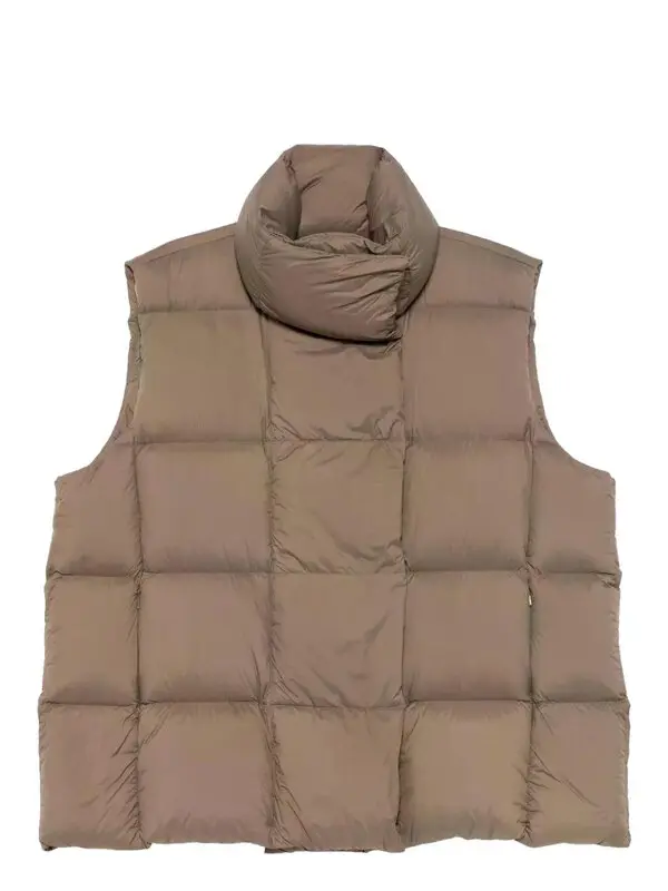 JNBY Quilted Down Vest - Brown