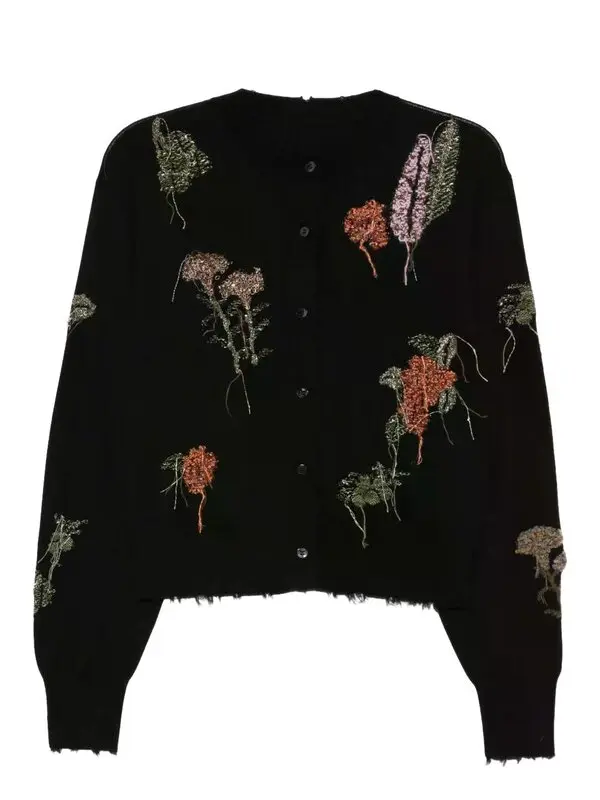 JNBY Botanical Cardigan - Black