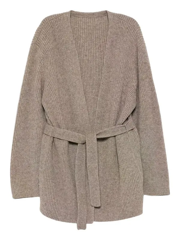 JNBY Open Front Midi Cardigan - Neutrals