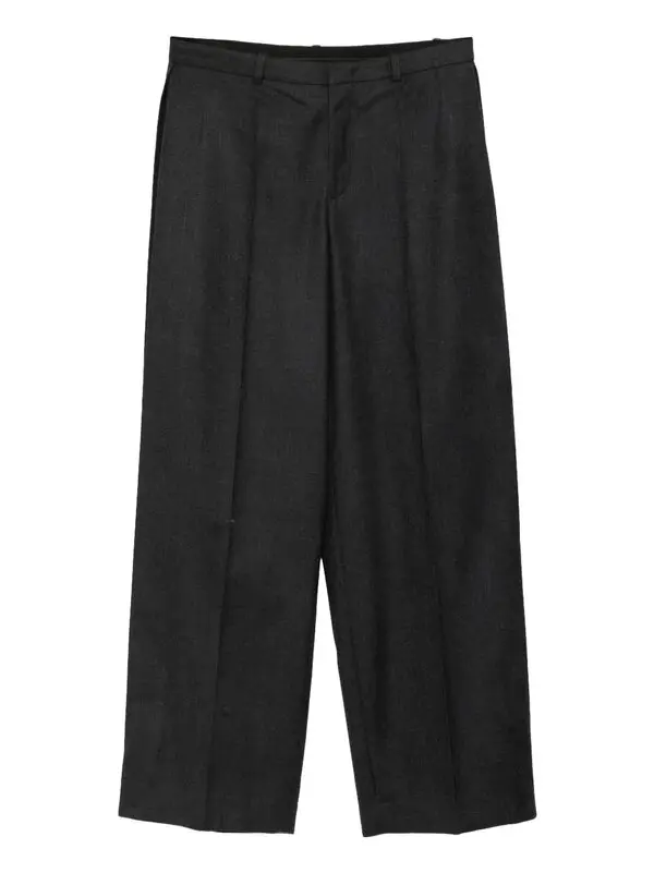 JNBY Wool Jacquard Trousers - Grey