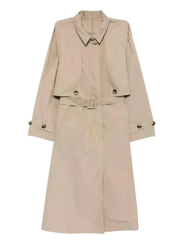 LESS Cotton Trench Coat - Neutrals