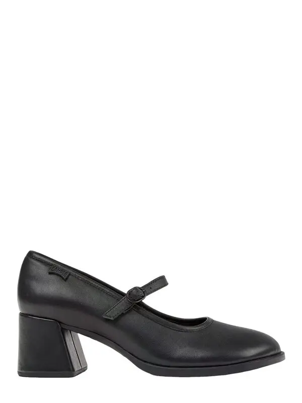 Camper Leather Block-heel Mary Jane Shoes - Black