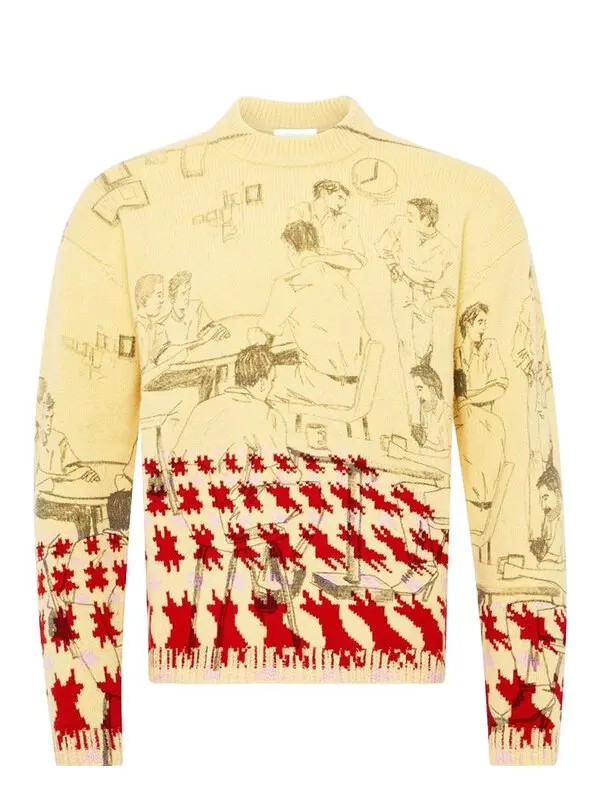 JW Anderson Print Jacquard Jumper - Multicolor