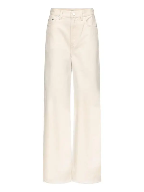 Loulou De Saison Asmar Straight Leg Jeans - Cream